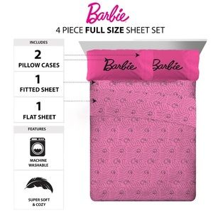 Barbie | Bedding | Barbie Full Size Sheet Set | Poshmark
